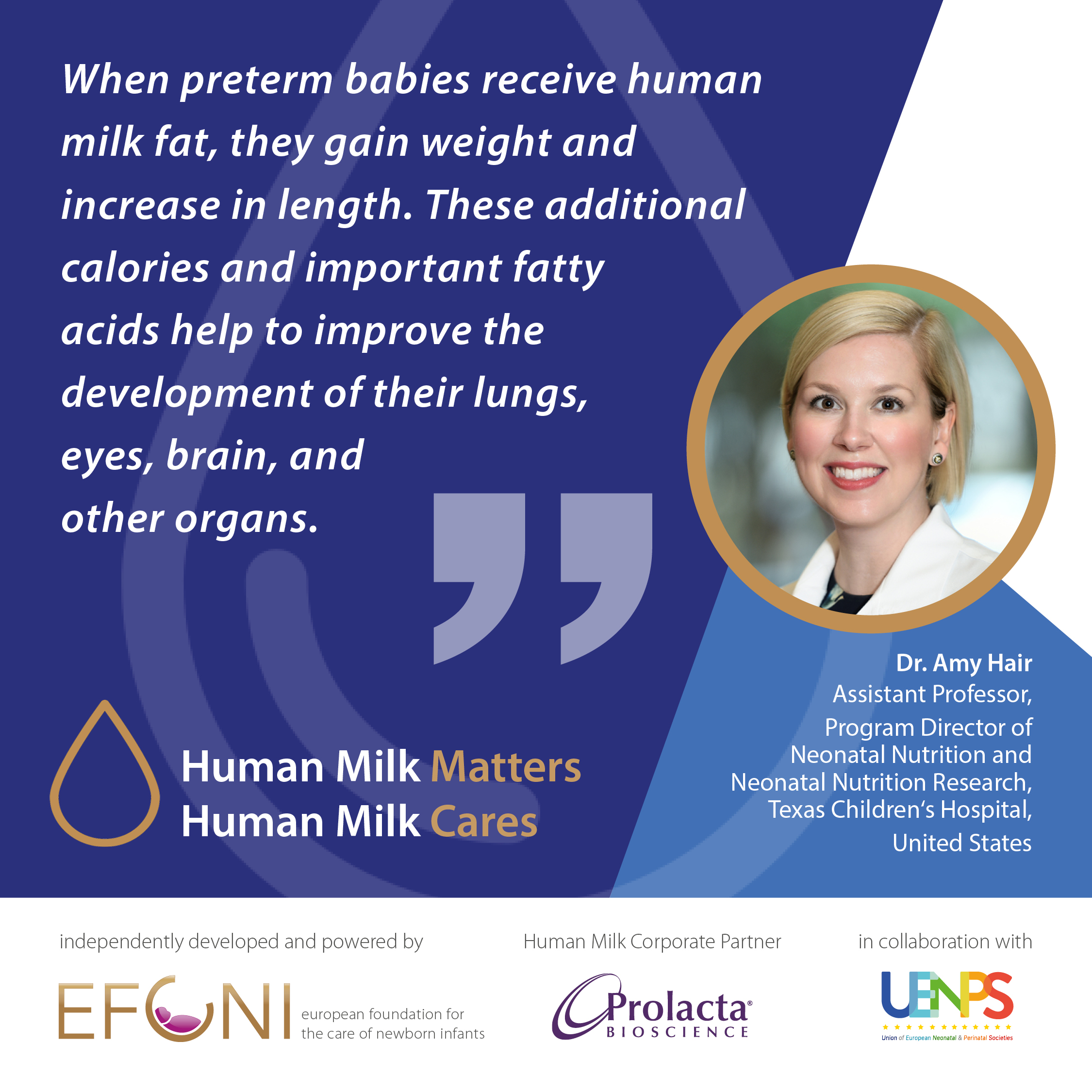 Human Milk – The Best Start for Preterm & Sick Babies - www.gfcni.org
